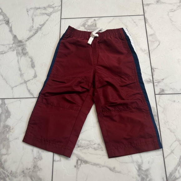 Circo | Bottoms | Circo Burgundy Cargo Pants With Navy Stripe | Poshmark